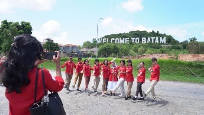 Welcome To Batam Monument: Destinasi Ikonik dan Populer untuk Berfoto